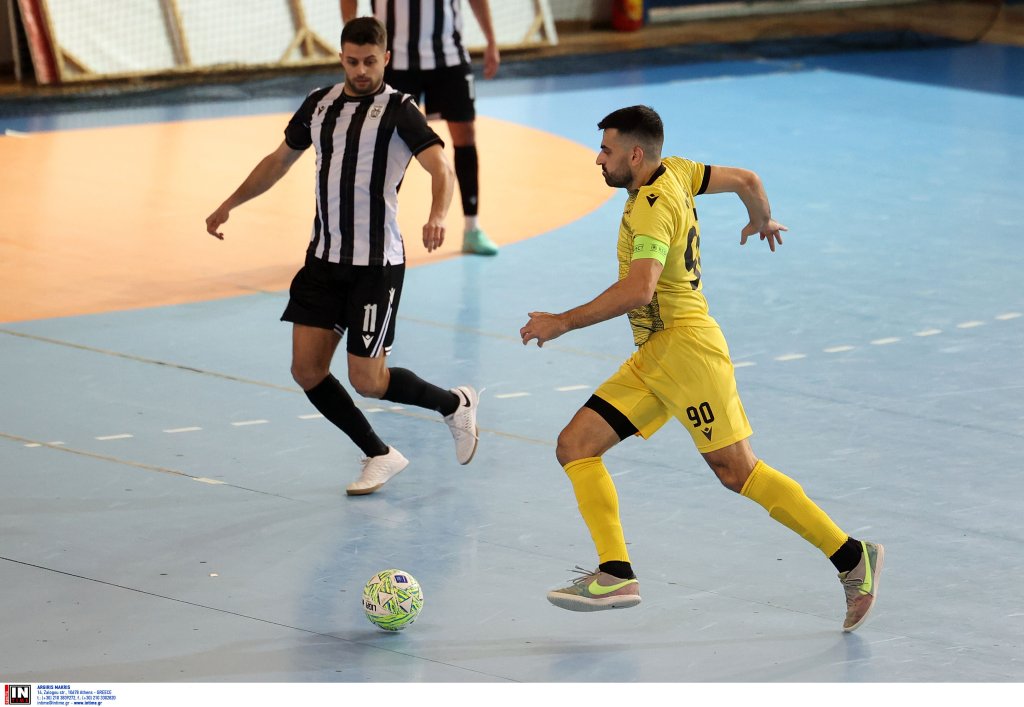 Futsal: Εμφατικό διπλό για την ΑΕΚ στη Θεσσαλονίκη - 16/02 16:30 : aek365