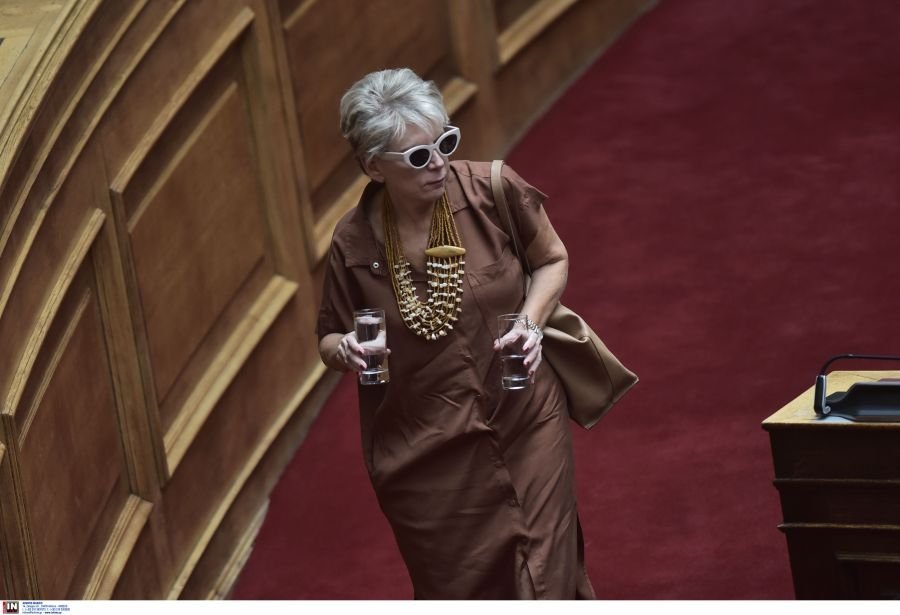 «Σαφώς και όχι» είπε η Ακρίτα όταν τη ρώτησαν αν θα παραιτηθεί για να ...