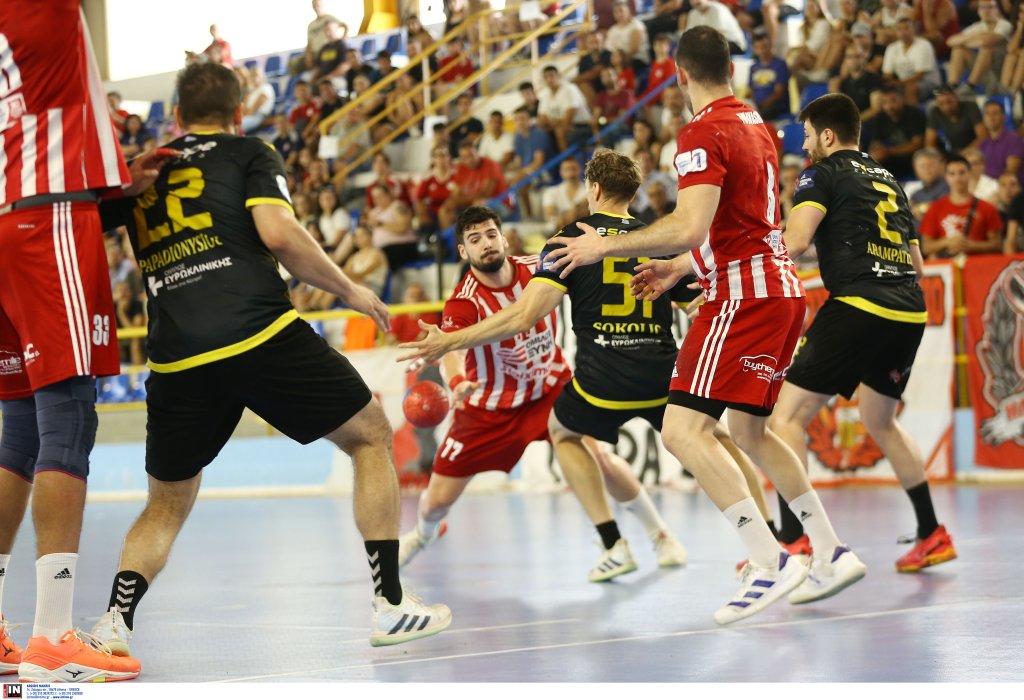 Χάντμπολ: ΟΛΥΜΠΙΑΚΟΣ-ΑΕΚ 24-22 (κ.δ. 21-21) ΤΕΛΙΚΟ - 10/06 17:30 : aek365